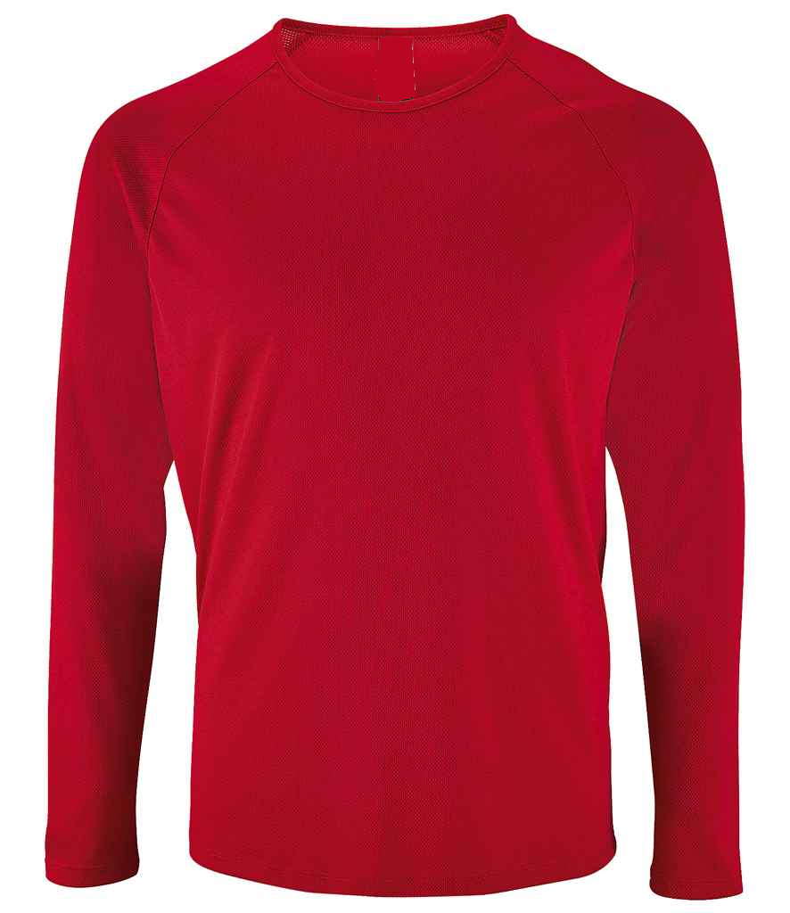 Sporty Long Sleeve Performance T-Shirt – Henderson Uniforms