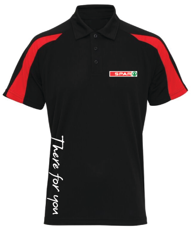 SPAR – CONTRAST SLEEVE POLO (UNISEX) – Henderson Uniforms